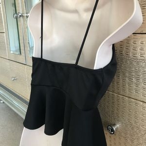 2B Bebe | Tops | 2b Bebe Crop Triangle Flare Top | Poshmark